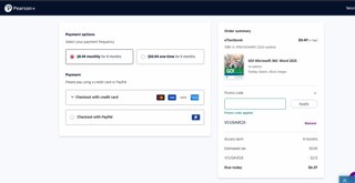 Pearson Promo Codes (1 Verified) - 25% Off w/Code Apr 2025