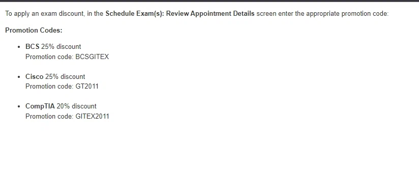 Pearson VUE Promo Codes - 50% Off | January 2025