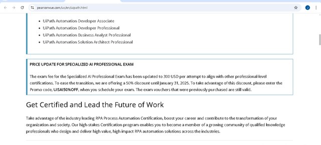 Pearson VUE Promo Codes - 50% Off Coupons May 2025