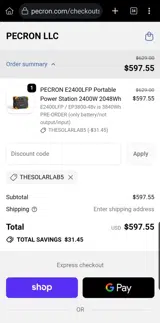 Pecron Promo Codes - 5% Off (20 Verified) Jun 2026