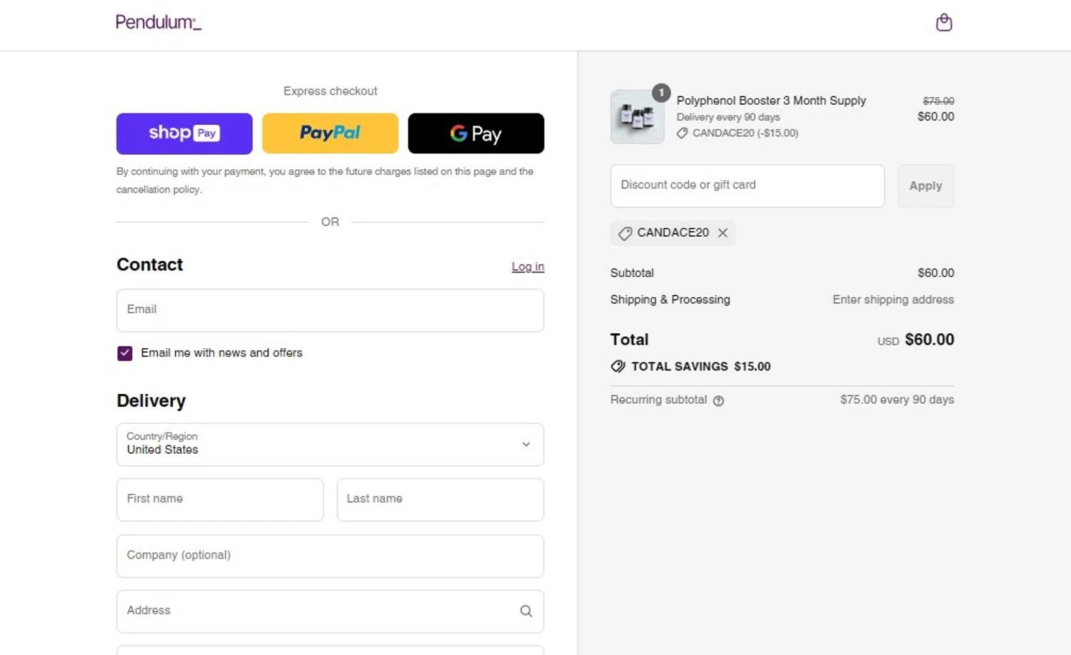 Pendulum Promo Codes - 20% Off (11 Verified) Sep 2025