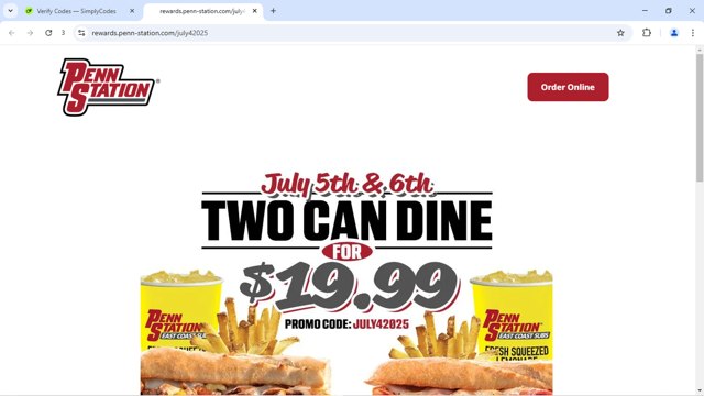 Penn Station Promo Codes (1 Verified) - 20% Off Aug 2025