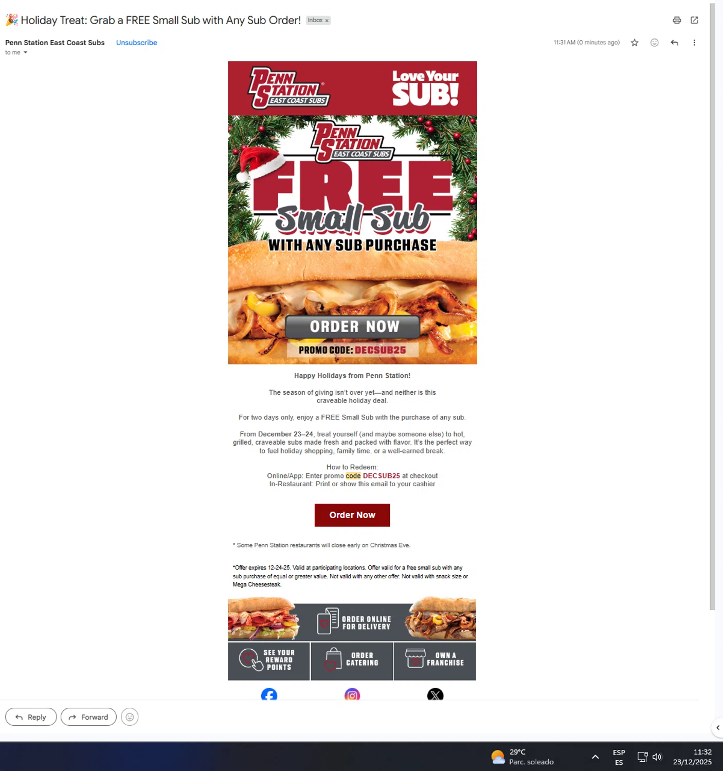 Penn Station Promo Codes - $5 Off (4 Verified) Jan 2026