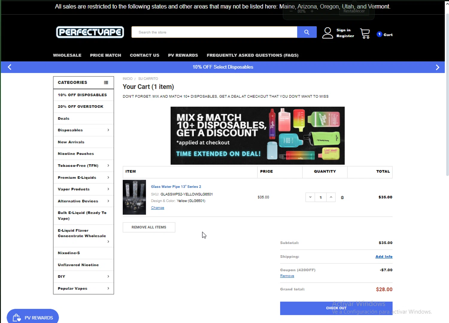 Perfect Vape Coupon Codes - 2% Off Coupons in August 2024 | SimplyCodes