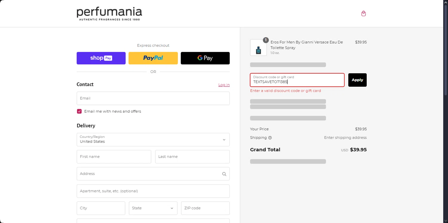 Perfumania coupon store
