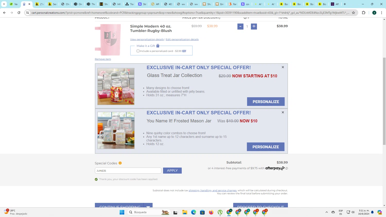 Personal Creations Coupon Codes - $40 Off | October 2024