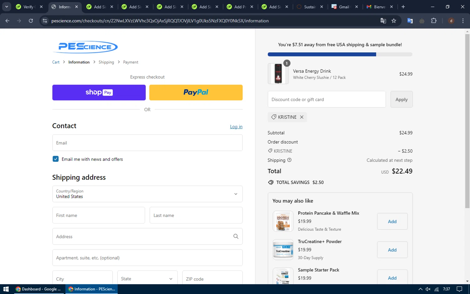 PEScience Discount Codes - 15% Off | September 2024