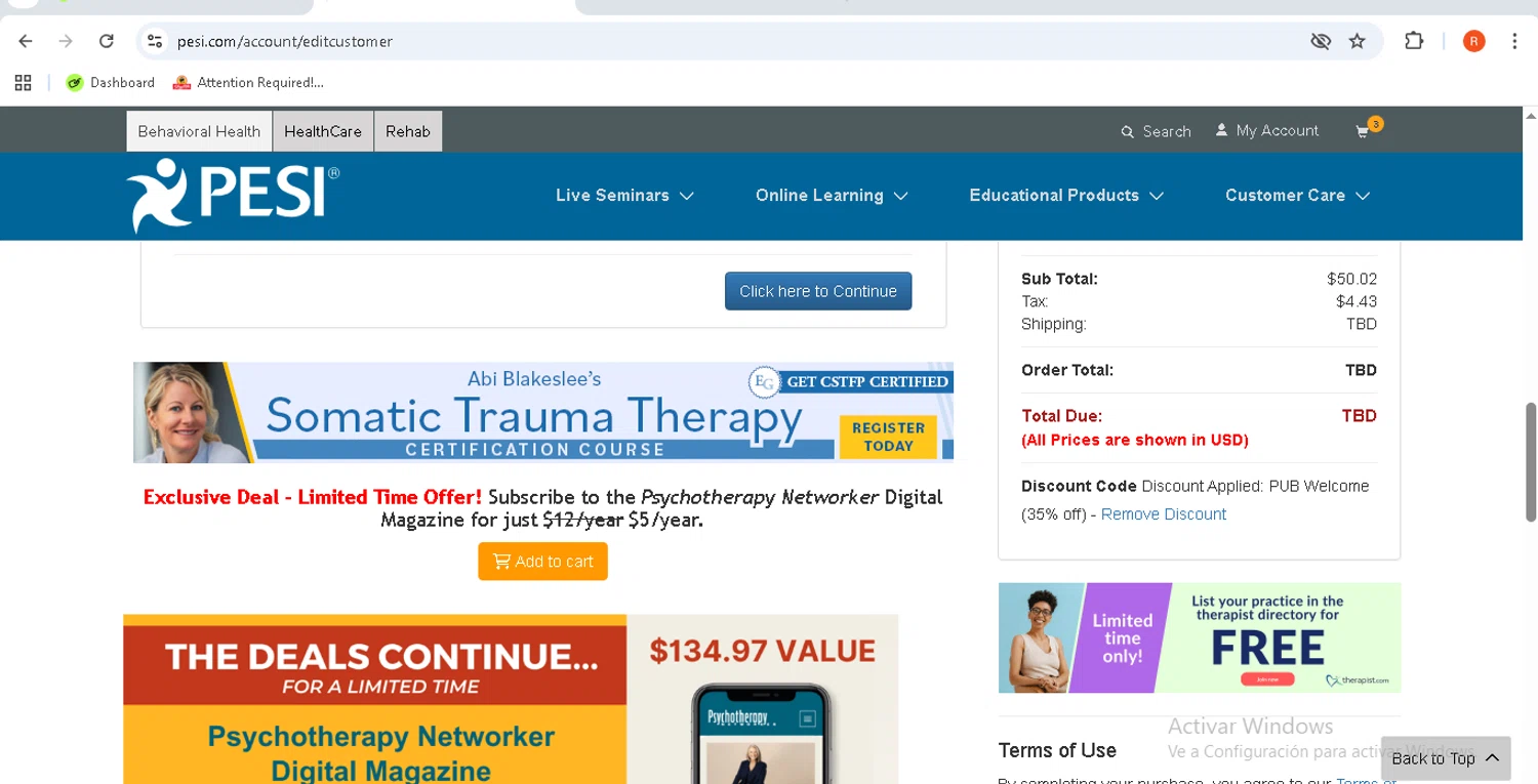 PESI Discount Codes - 35% Off (7 Verified) Oct 2025