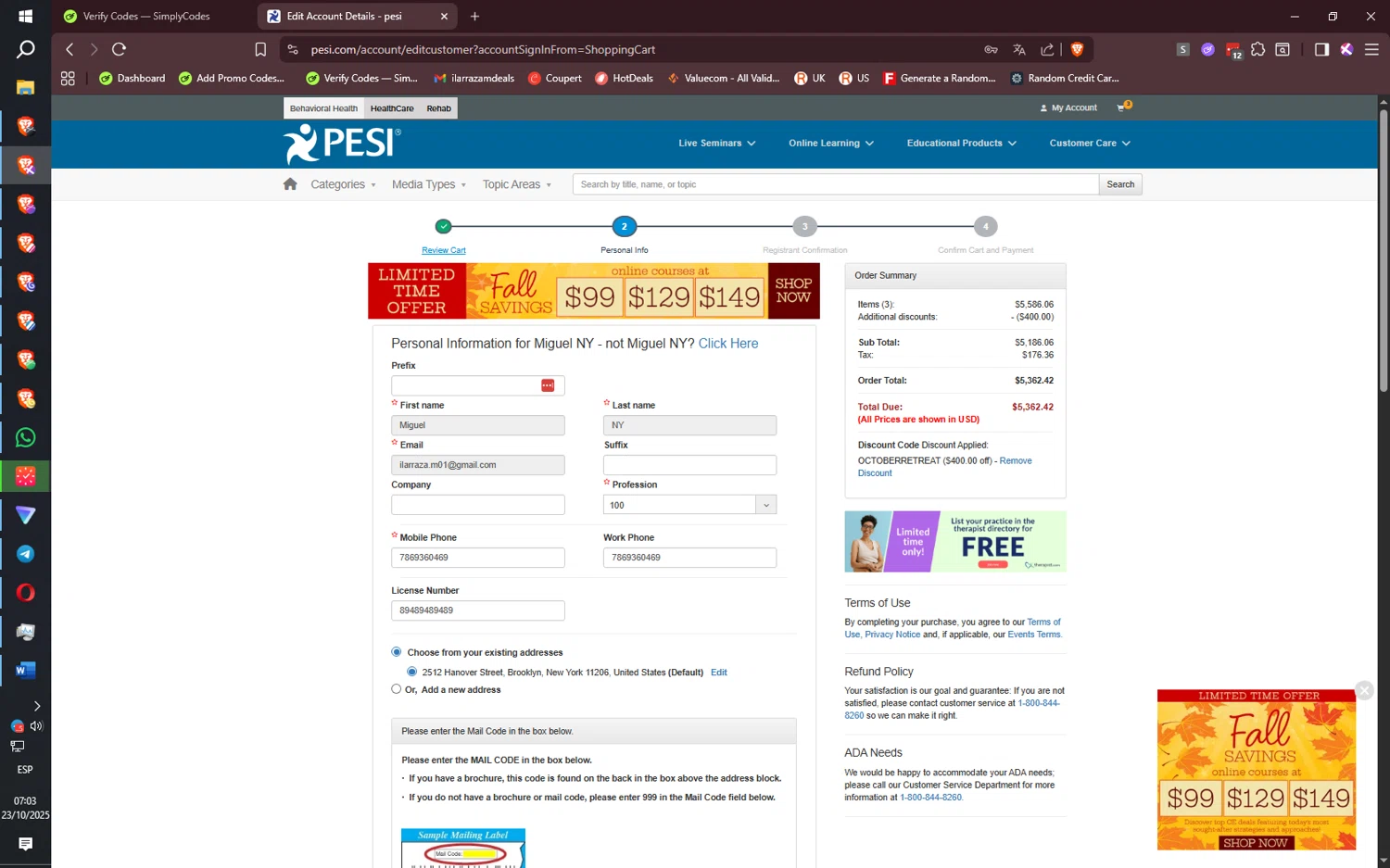 PESI Promo Codes - $100 Off (8 Verified) Nov 2025