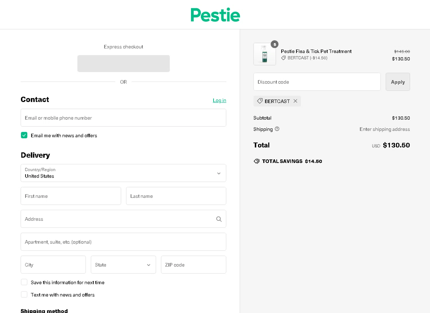 Pestie Discount Codes - 10% Off | December 2024