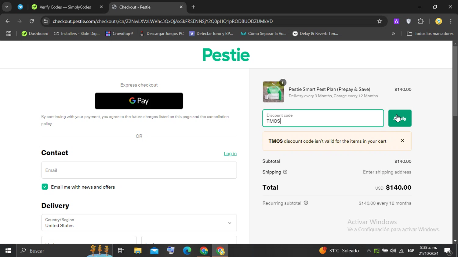 Pestie Discount Codes - 10% Off | October 2024