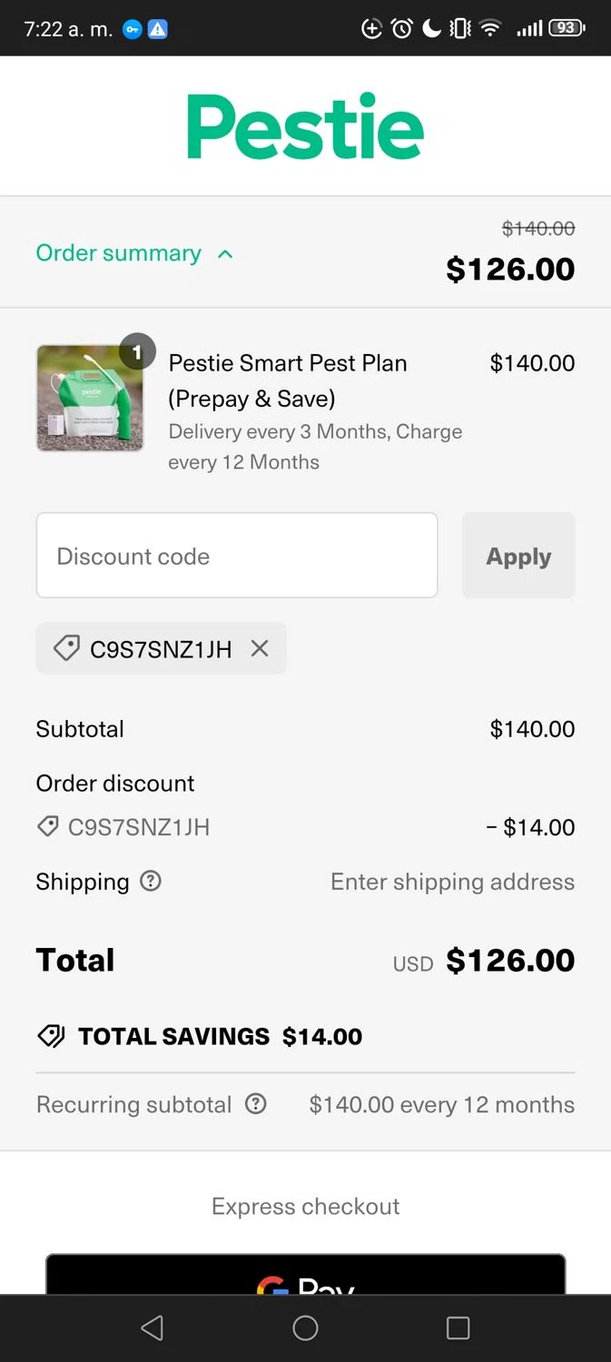 Pestie Discount Codes - 10% Off | January 2025