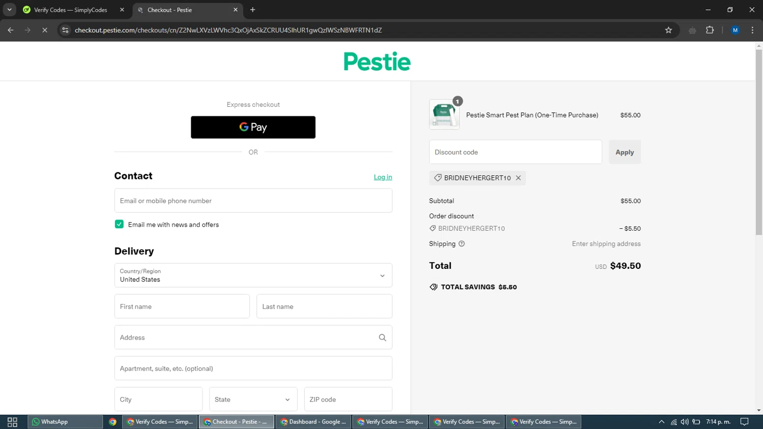 Pestie Discount Codes - 10% Off | January 2025