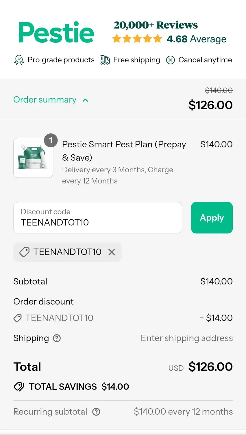 Pestie Promo Codes (10 Verified) - 10% Off Sitewide Sep 2025