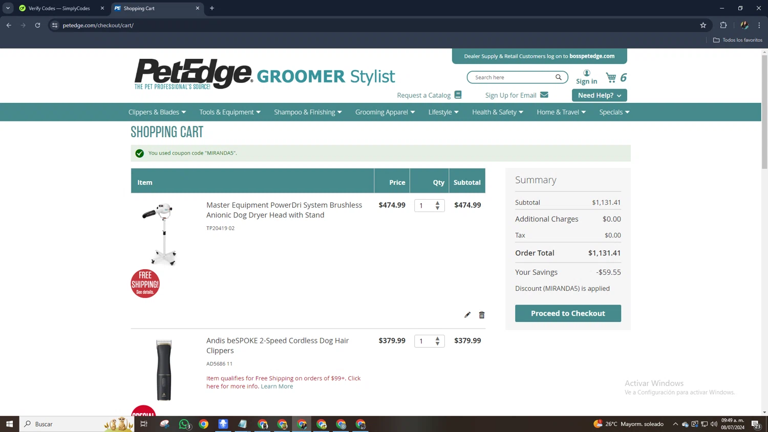 PetEdge Promo Codes – 10% Off | July 2024