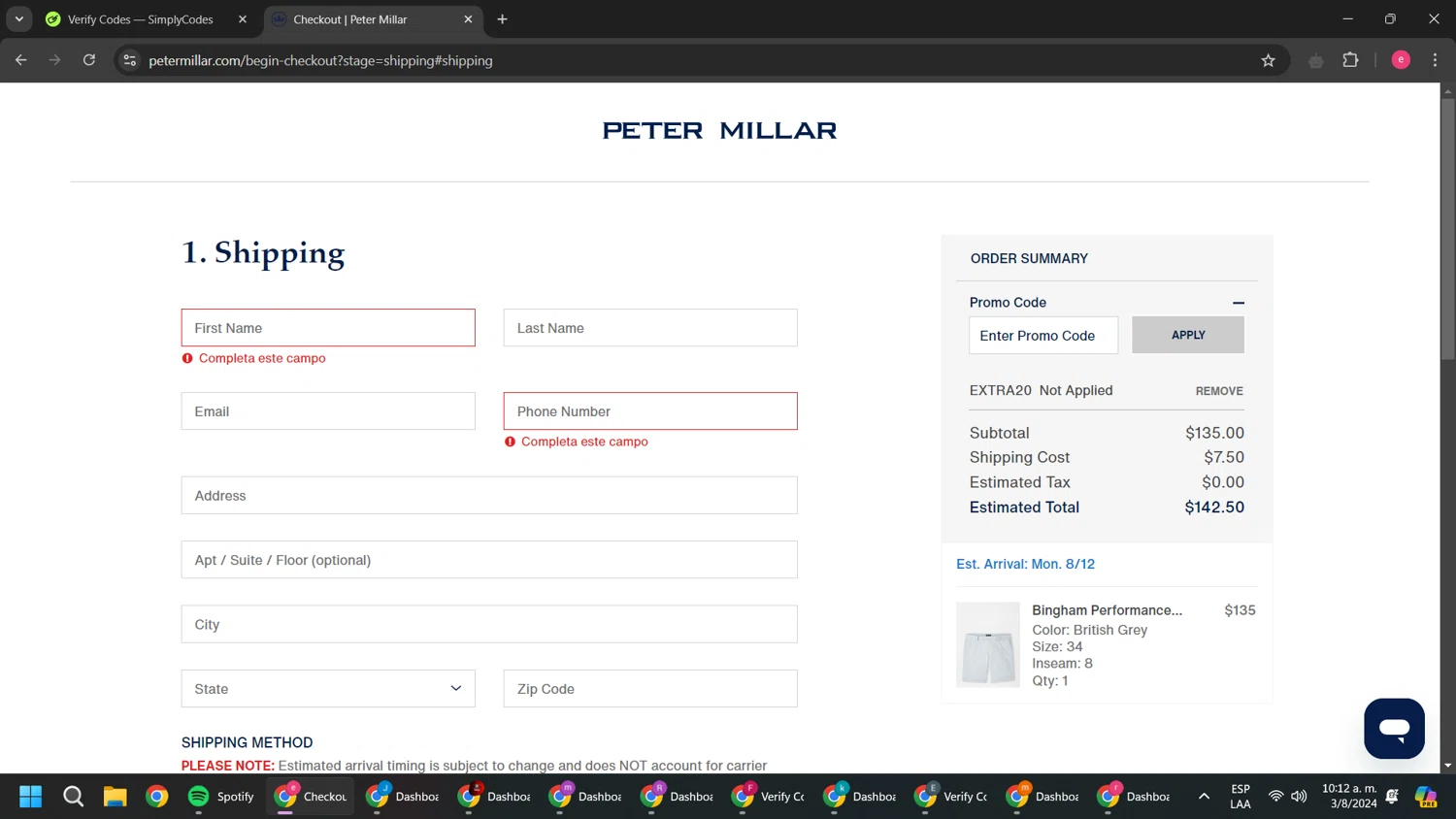 Peter Millar Promo Codes - 20% Off | September 2024