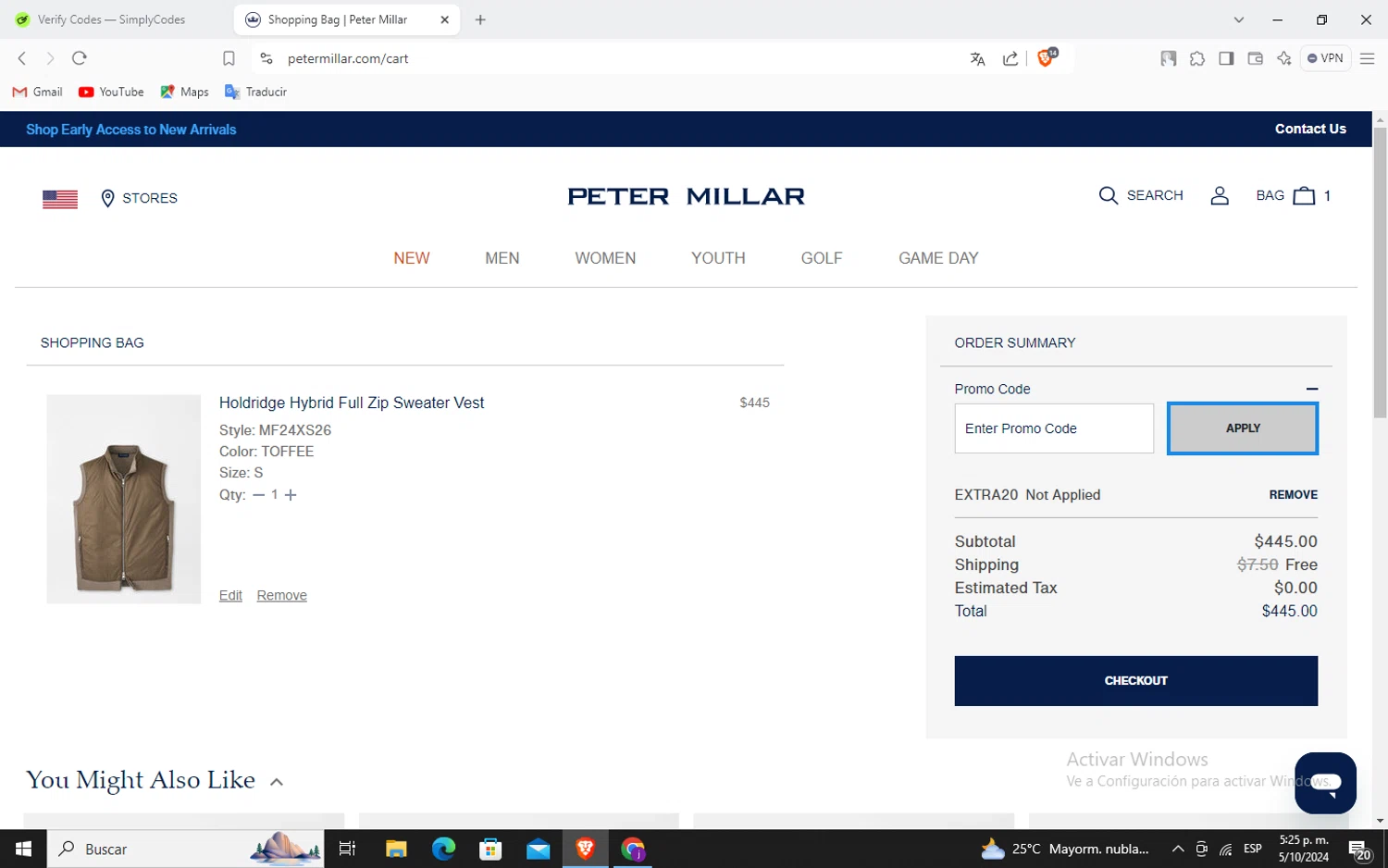 Peter Millar Promo Codes - $20 Off | November 2024