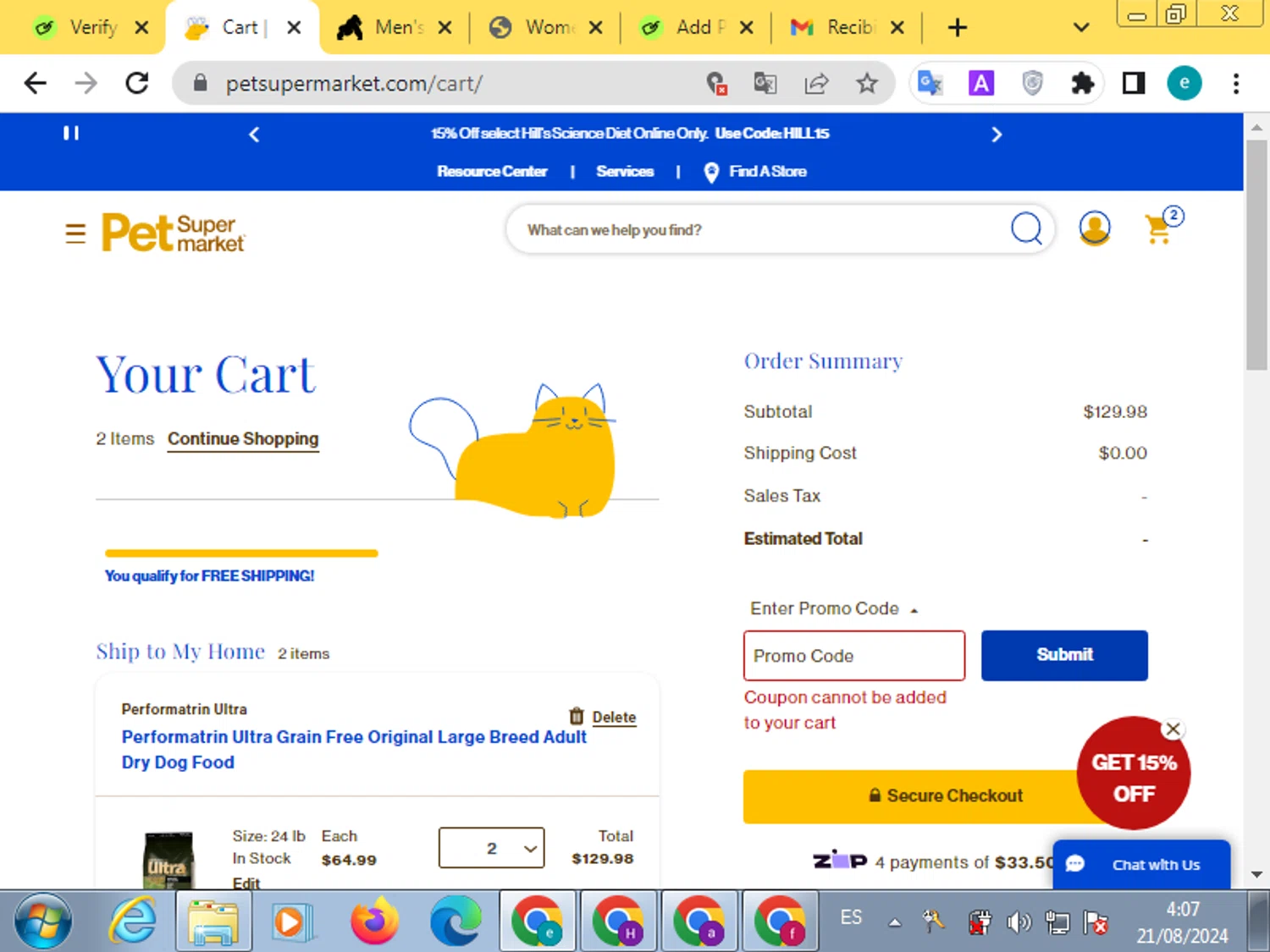 Pet Supermarket Coupons - $5 Off | September 2024