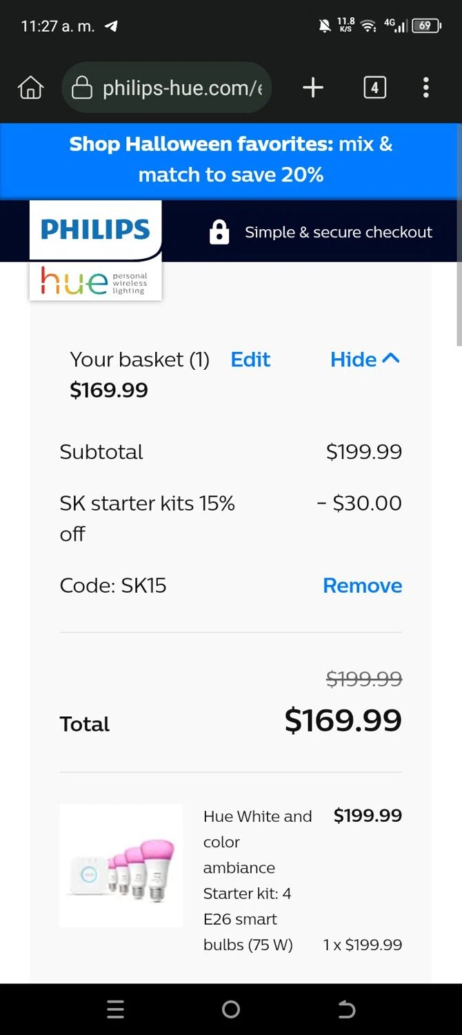 Philips Hue Promo Codes - 15% Off | November 2024