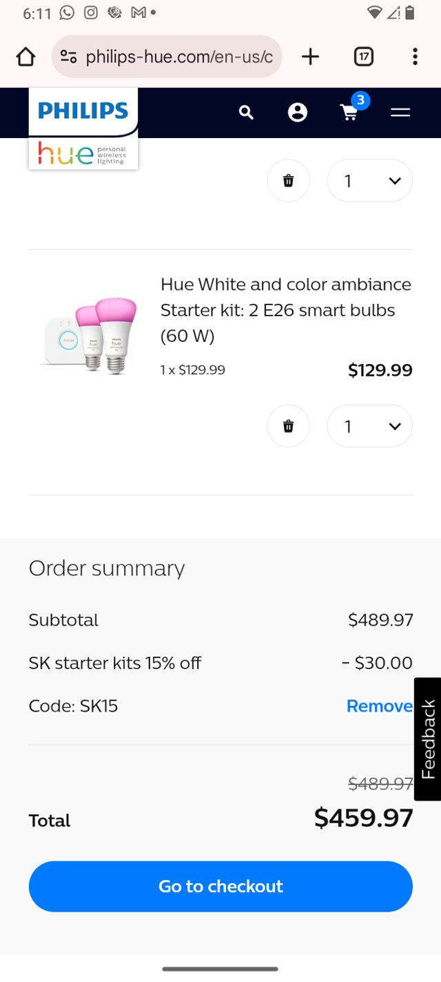 Philips Hue Promo Codes - 15% Off | January 2025