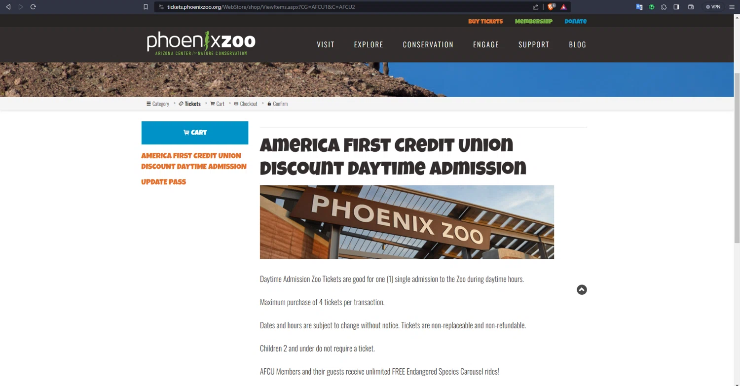 Phoenix Zoo Discount Codes - $10 Off | November 2024