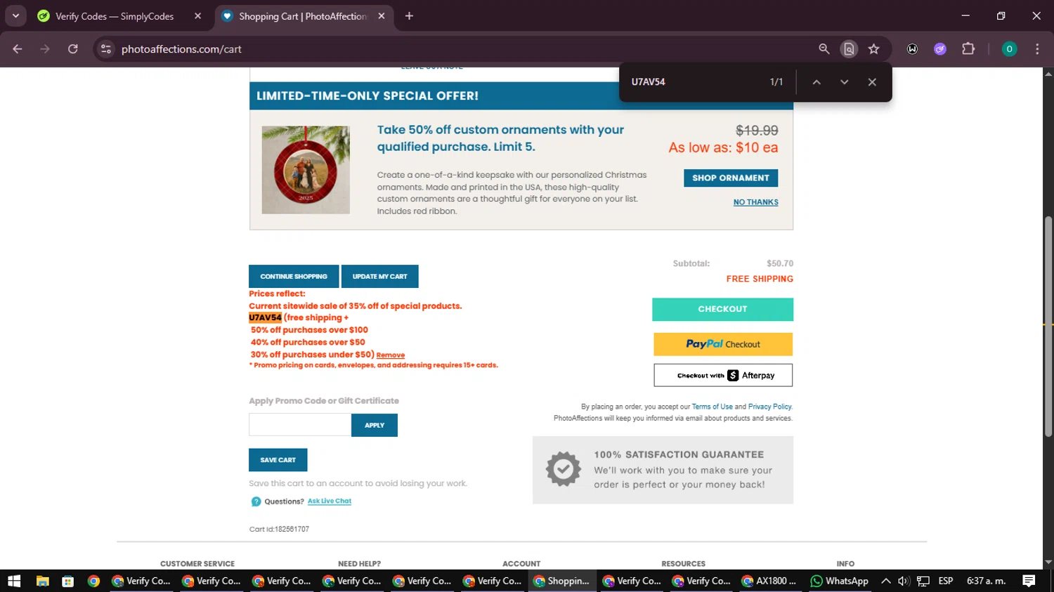 PhotoAffections Promo Code - 35% Off (Verified) Apr 2026