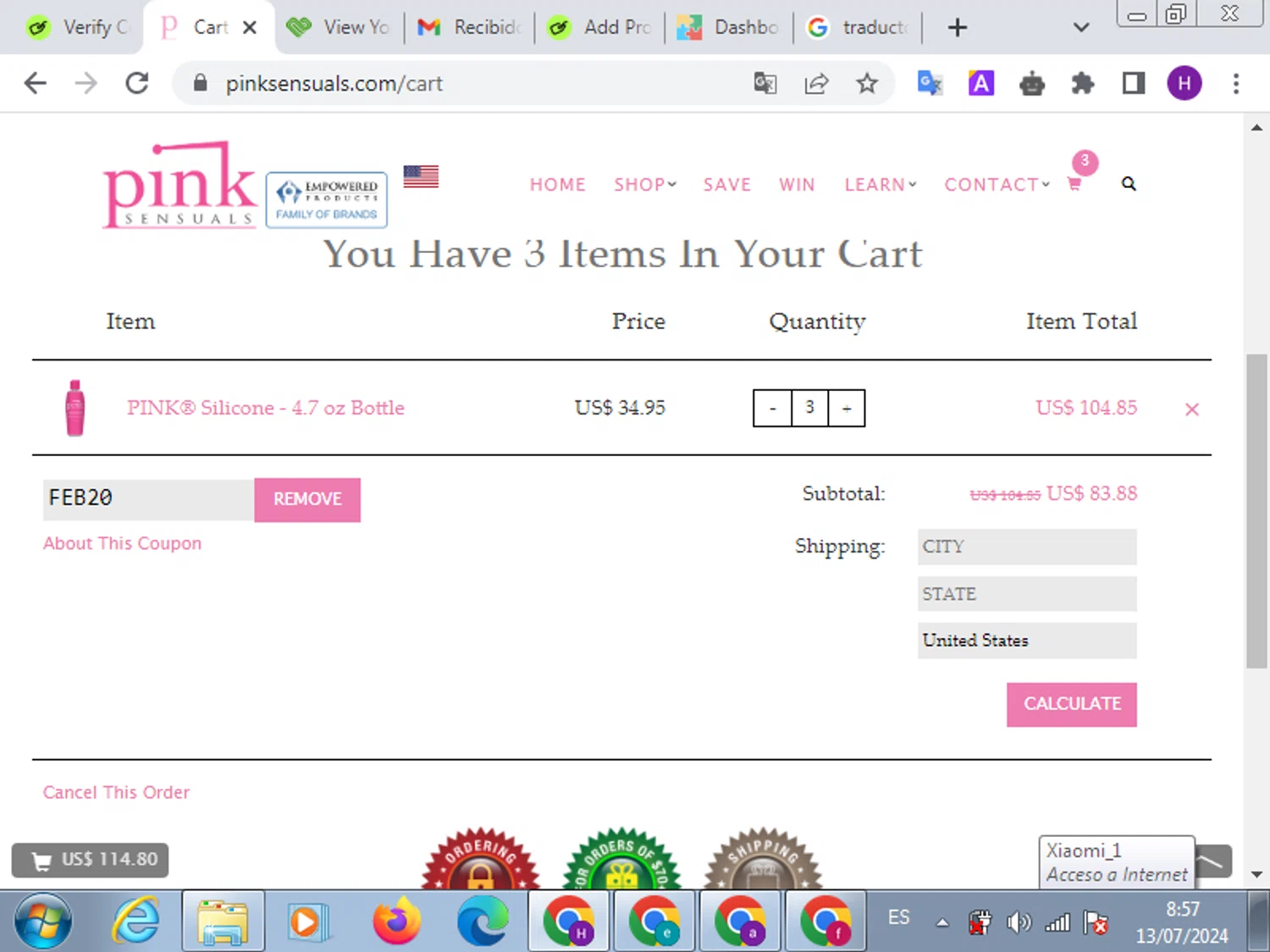 Pink Coupon Codes - 22% Off | September 2024