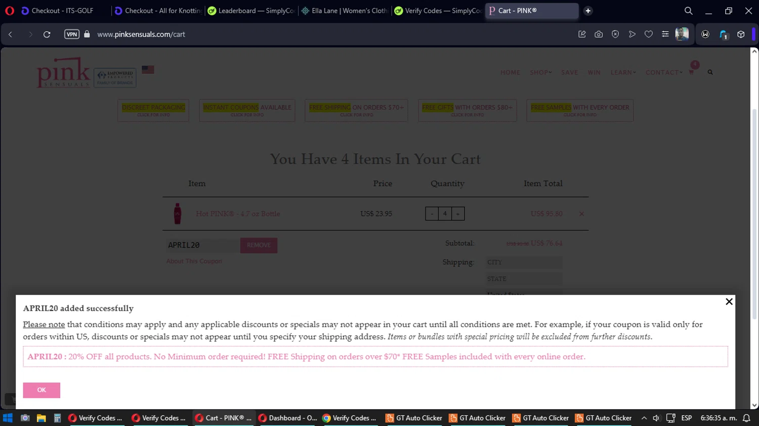 Pink Coupon Codes - 22% Off | September 2024