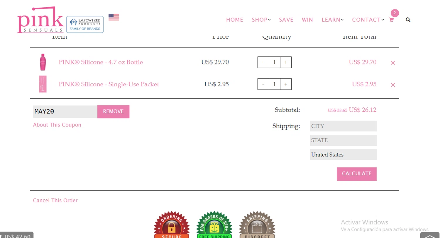 Pink Coupon Codes - 22% Off | November 2024