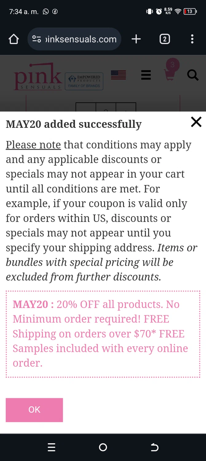 Pink Promo Codes – 22% Off | August 2024