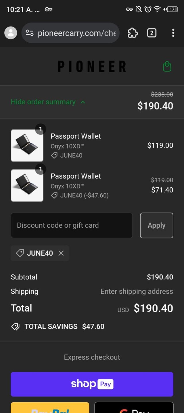 Pioneer Carry Discount Codes - 10% Off | October 2024