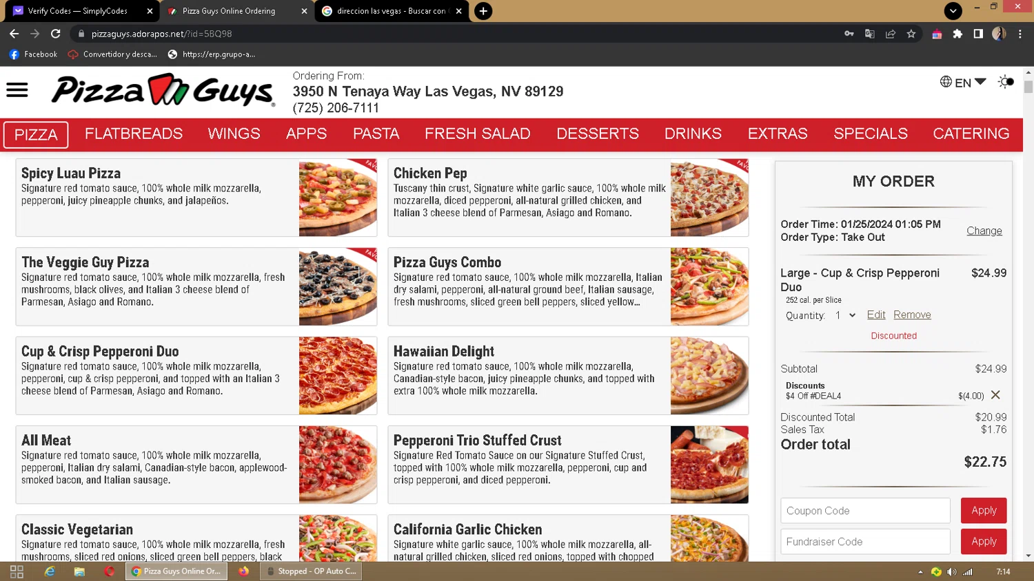Pizza Guys Coupons - $5 Off | September 2024