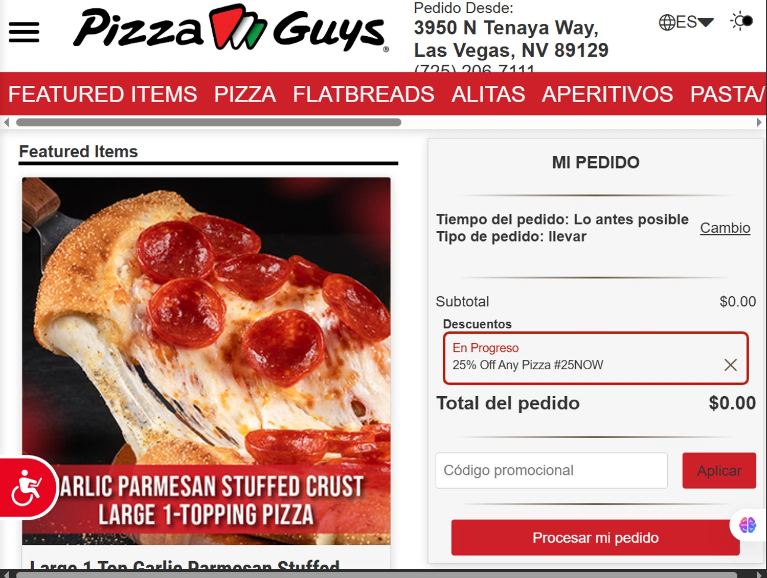 Pizza Guys Promo Codes (6 Verified) - 25% Off Oct 2025