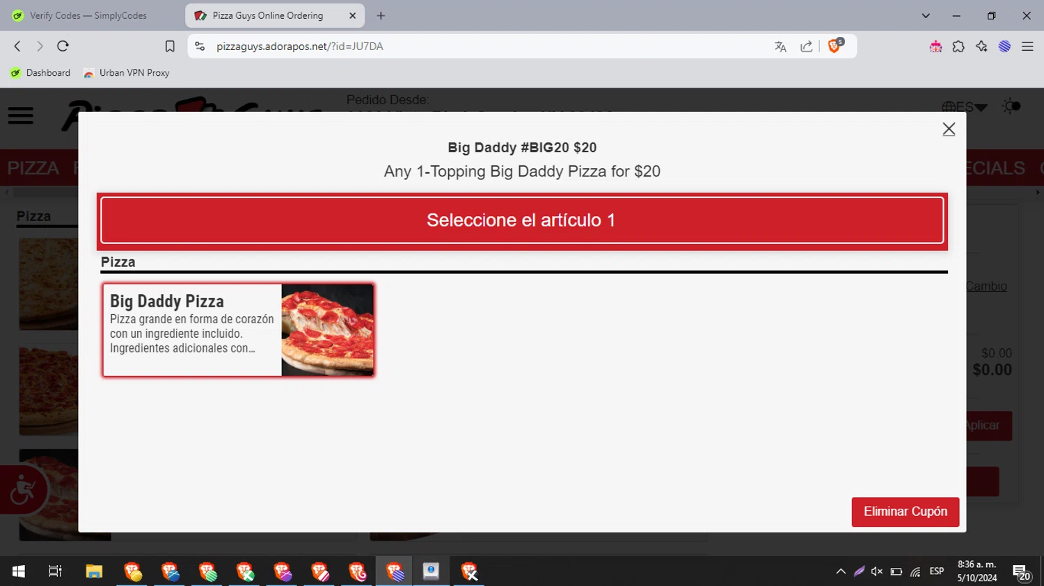 Pizza Guys Coupons - $5 Off | December 2024