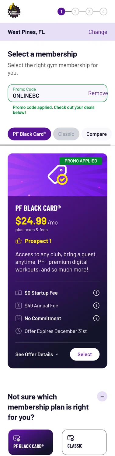 Planet Fitness Promo Codes (7 Verified) - w/Code Mar 2025