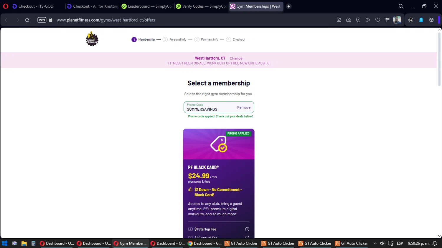 Planet Fitness Promo Codes - $10 Off | August 2024