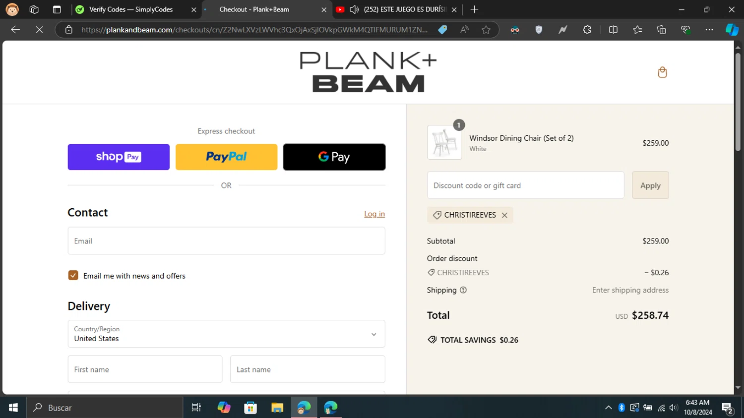 Plank+Beam Promo Codes & Black Friday 2024 Deals - 1% Off
