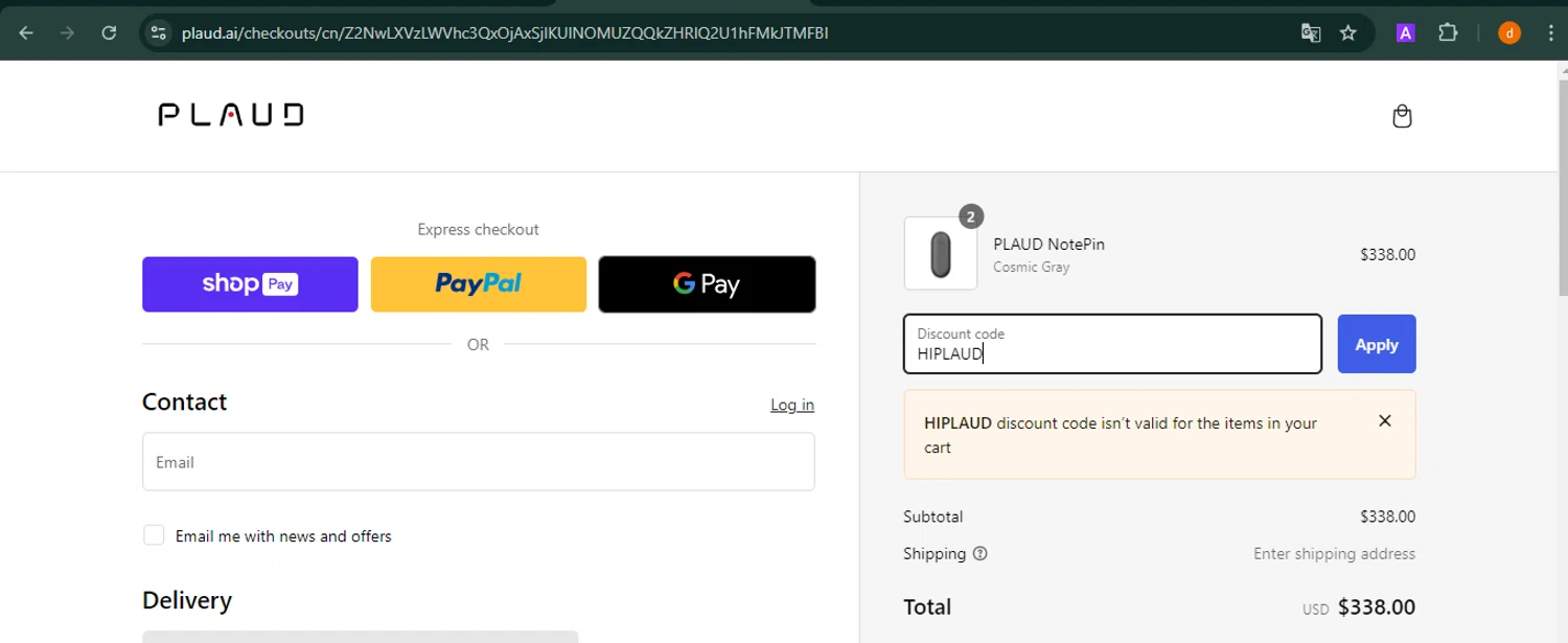 PLAUD Promo Codes - $10 Off | November 2024