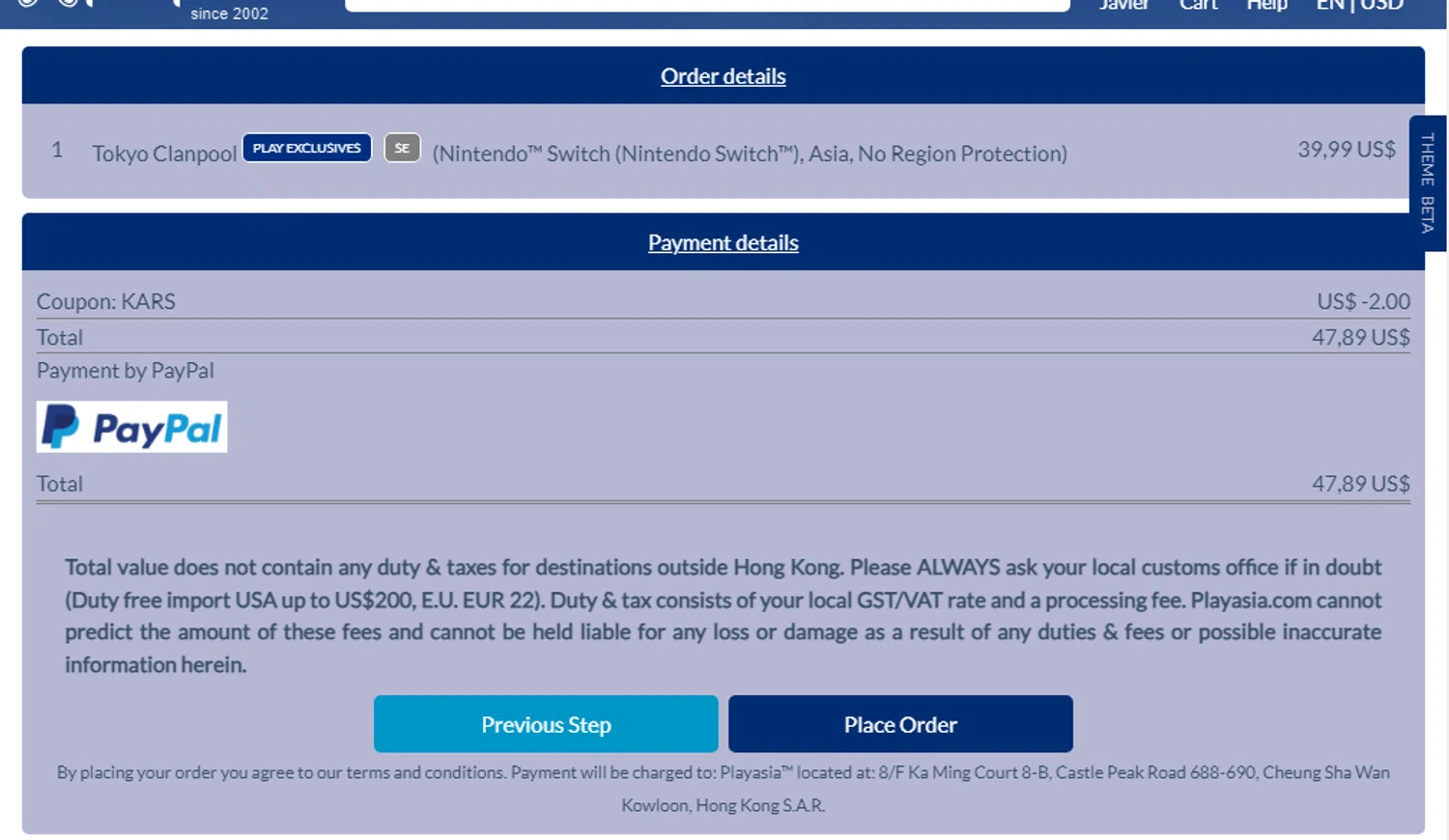 Play-Asia Coupon Codes - 5% Off | September 2024