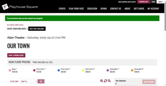 Playhouse Square Promo Codes - 25% Off Oct 2025