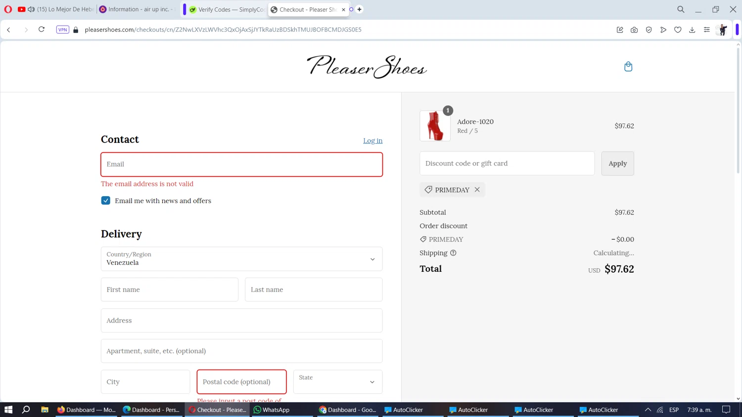 Pleaser Shoes Promo Codes – 20% Off | July 2024