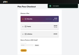 Plex Promo Codes (3 Verified) - w/Code Mar 2025