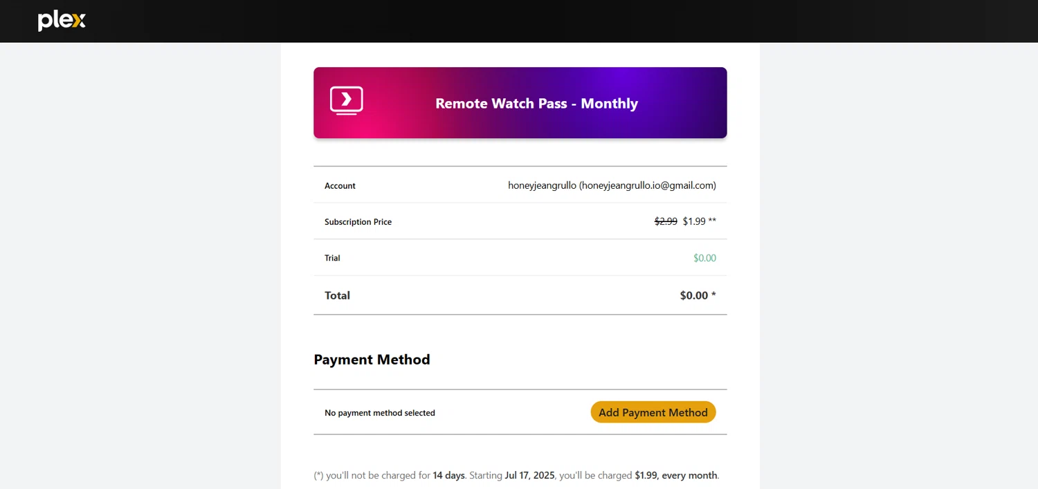 Plex Promo Codes - 25% Off Coupons Sep 2025