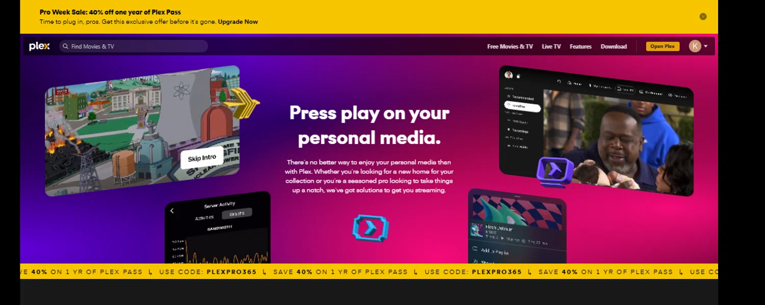 Plex Promo Codes - 40% Off w/Code Coupons Dec 2025