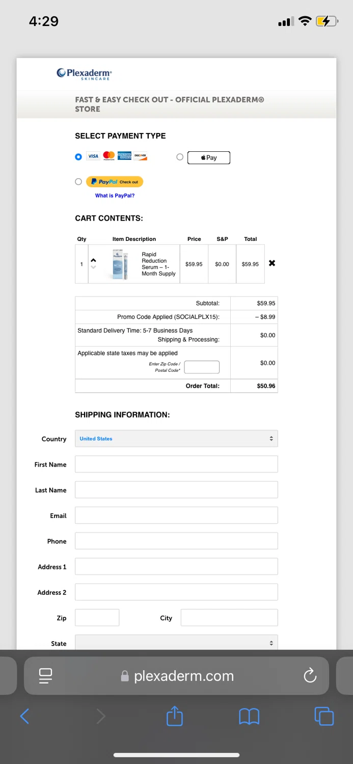 Plexaderm Coupons & Black Friday 2024 Deals - $10 Off