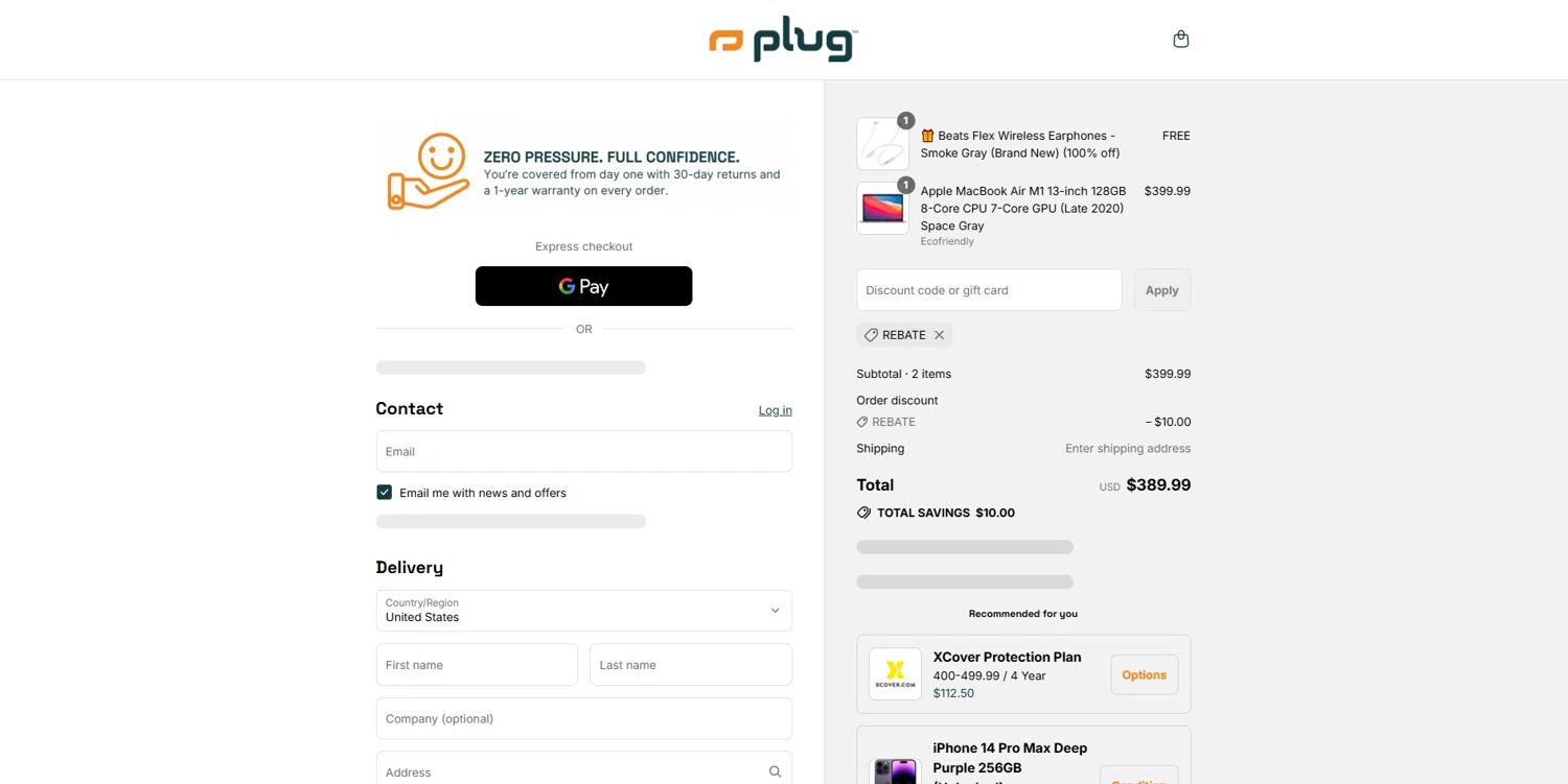 Plug Tech Promo Codes - $10 Off (27 Verified) Oct 2025