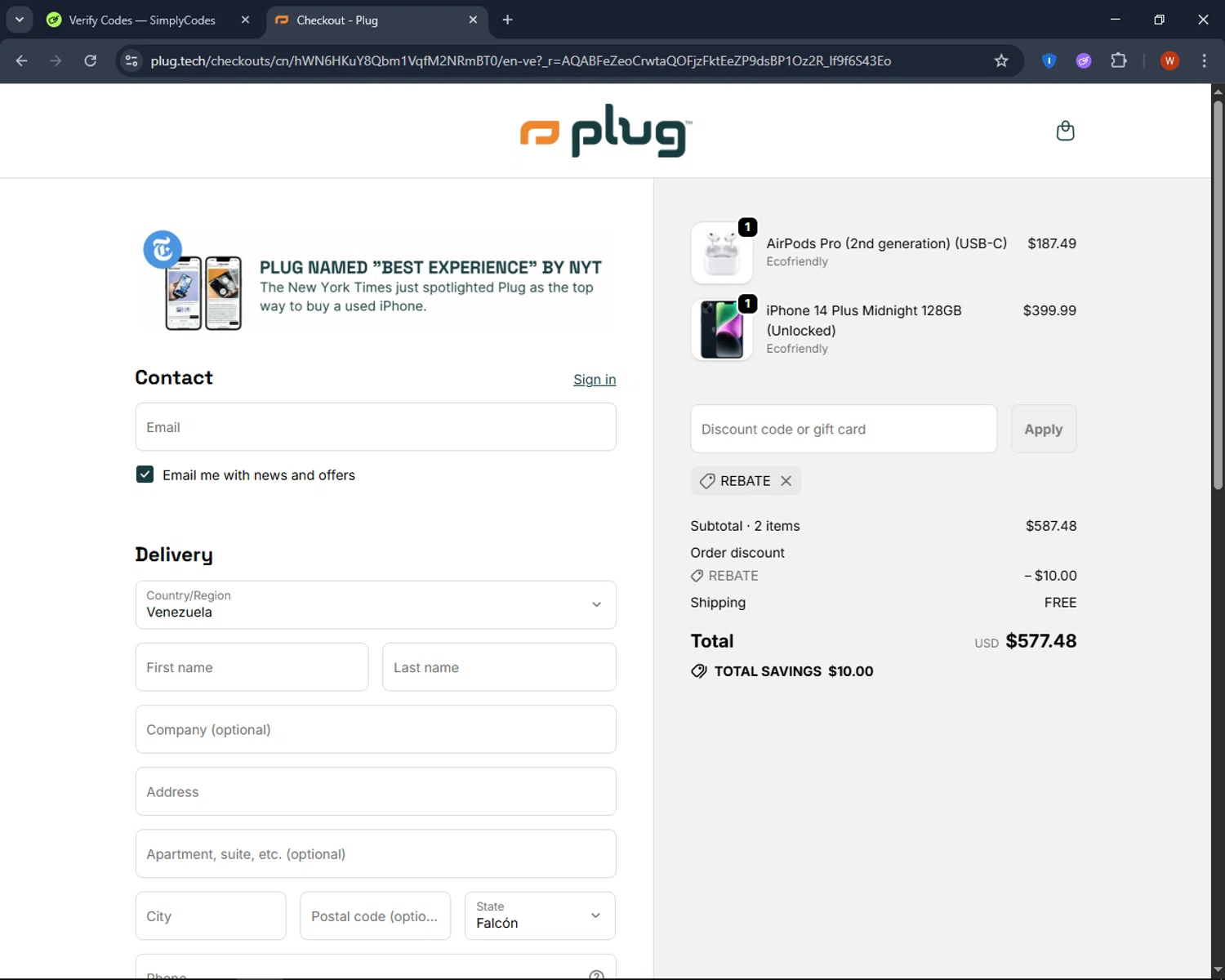 Plug Tech Promo Codes - $10 Off (32 Verified) Dec 2025