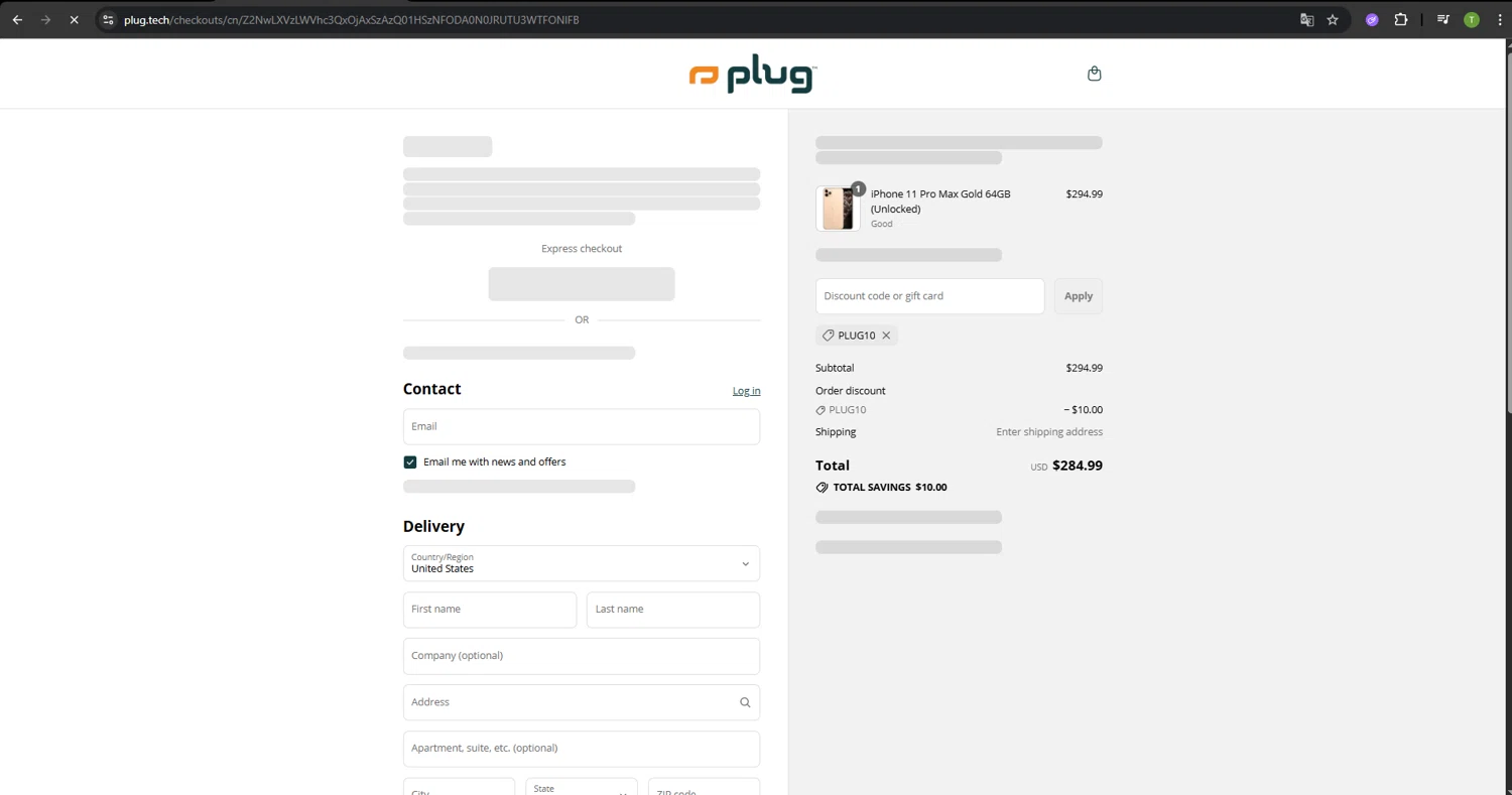 Plug Tech Promo Codes - $10 Off (27 Verified) Sep 2025