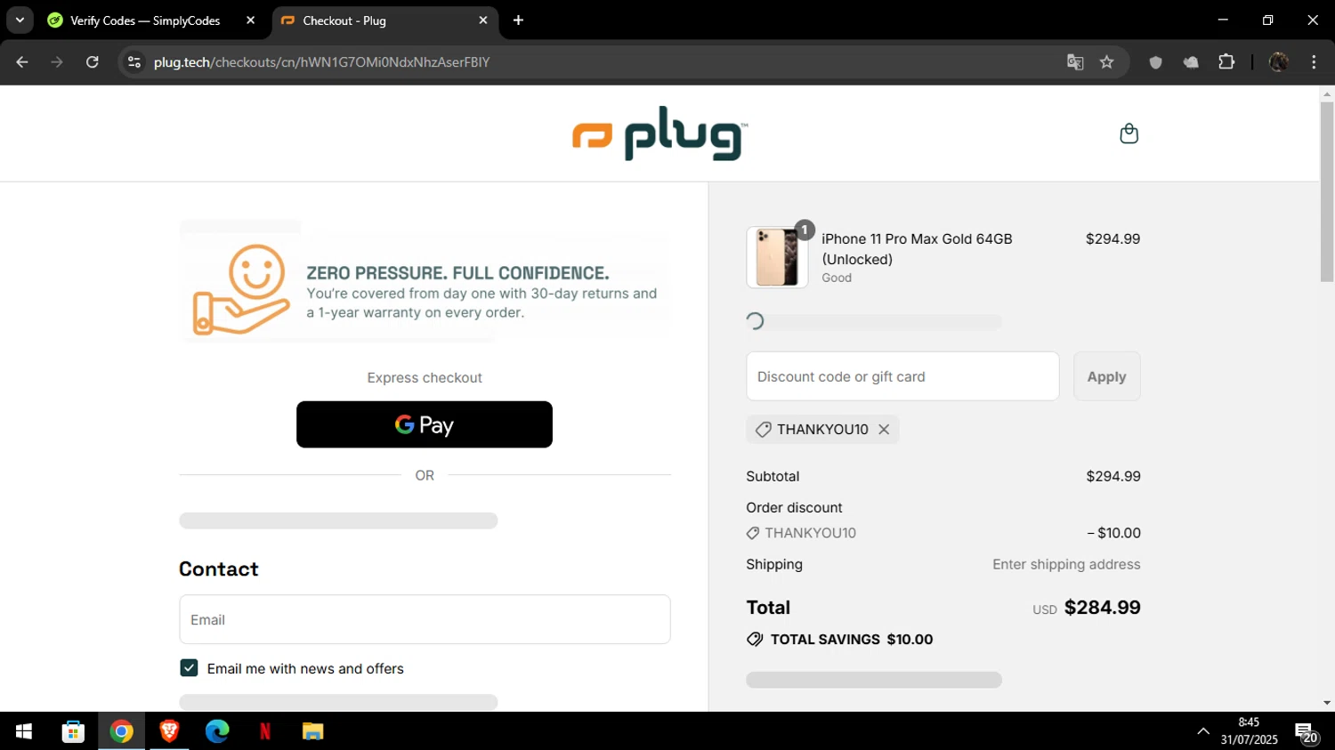 Plug Tech Promo Codes - $10 Off (26 Verified) Aug 2025