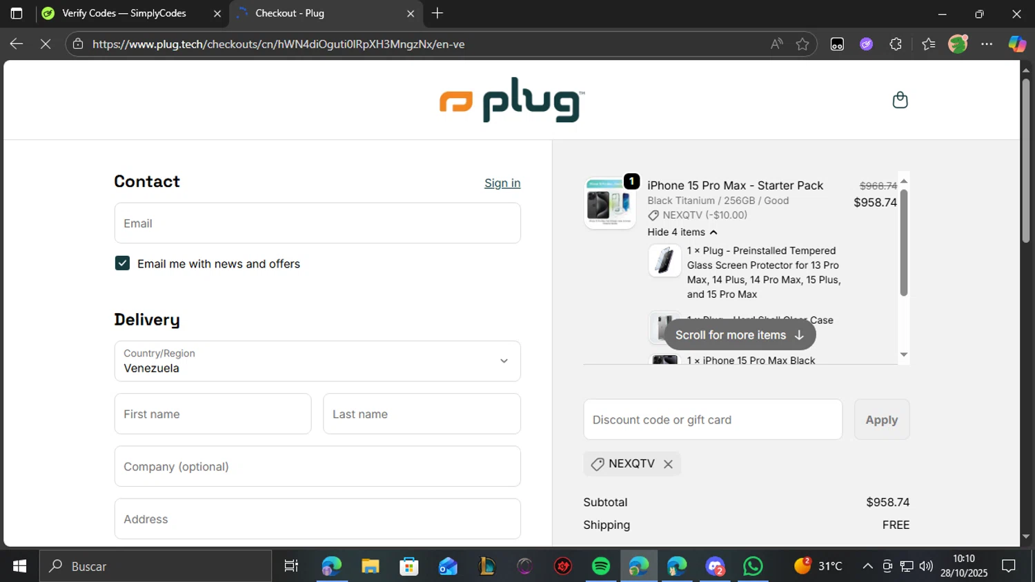 Plug Tech Promo Codes - $10 Off (30 Verified) Nov 2025